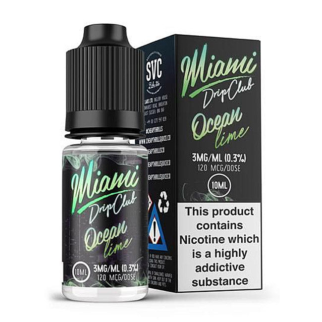 Miami Drip Club - Ocean Lime | Best Before E-Liquid